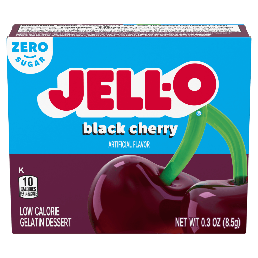orange jello box