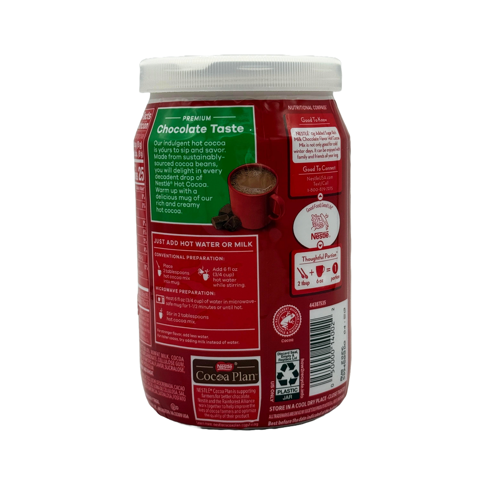 Nestle Zero Added Sugar Hot Cocoa Mix 7.33 oz