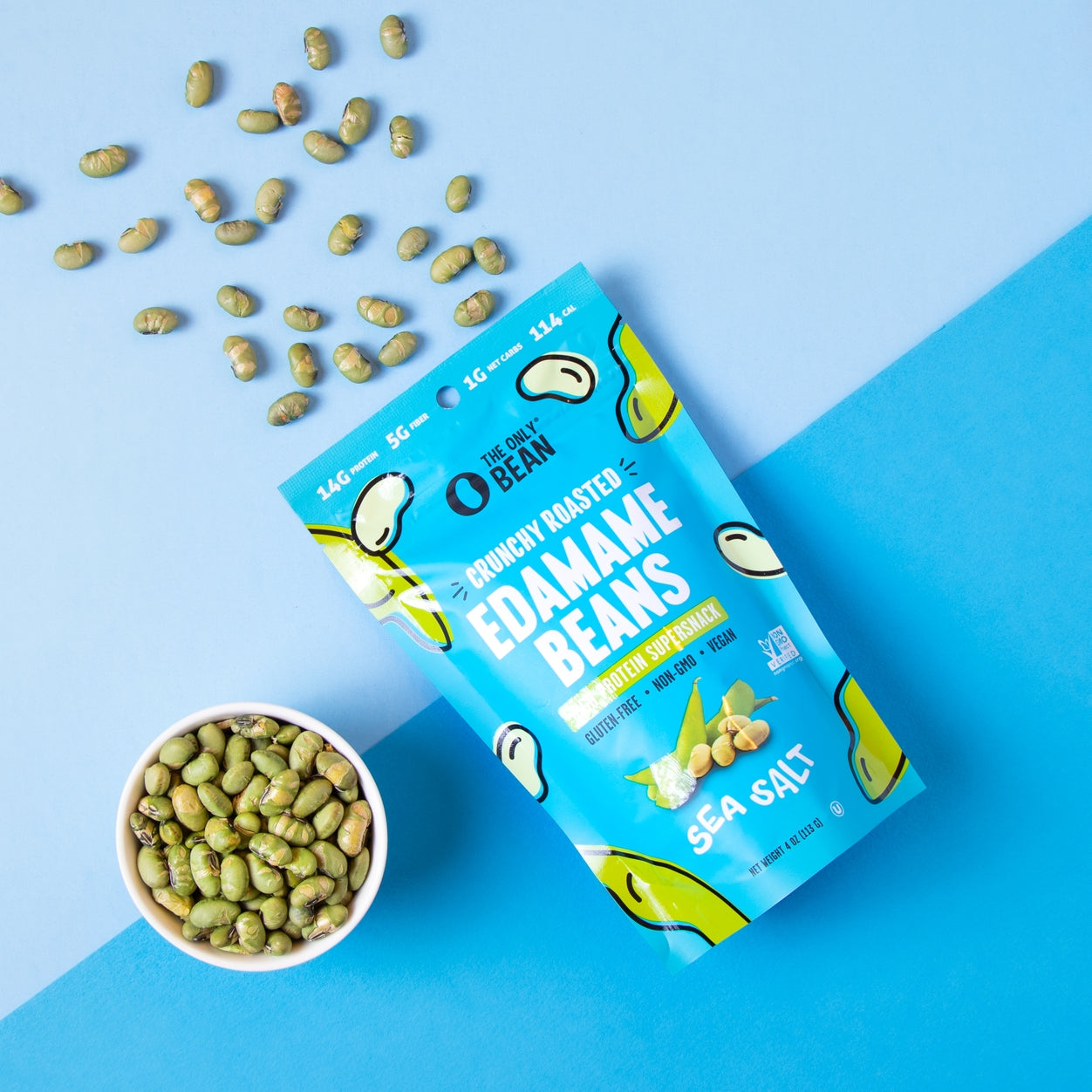 The Only Bean Crunchy Roasted Edamame Beans