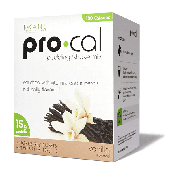 R-kane Nutritionals Pro-cal High Protein Shake or Pudding - Vanilla