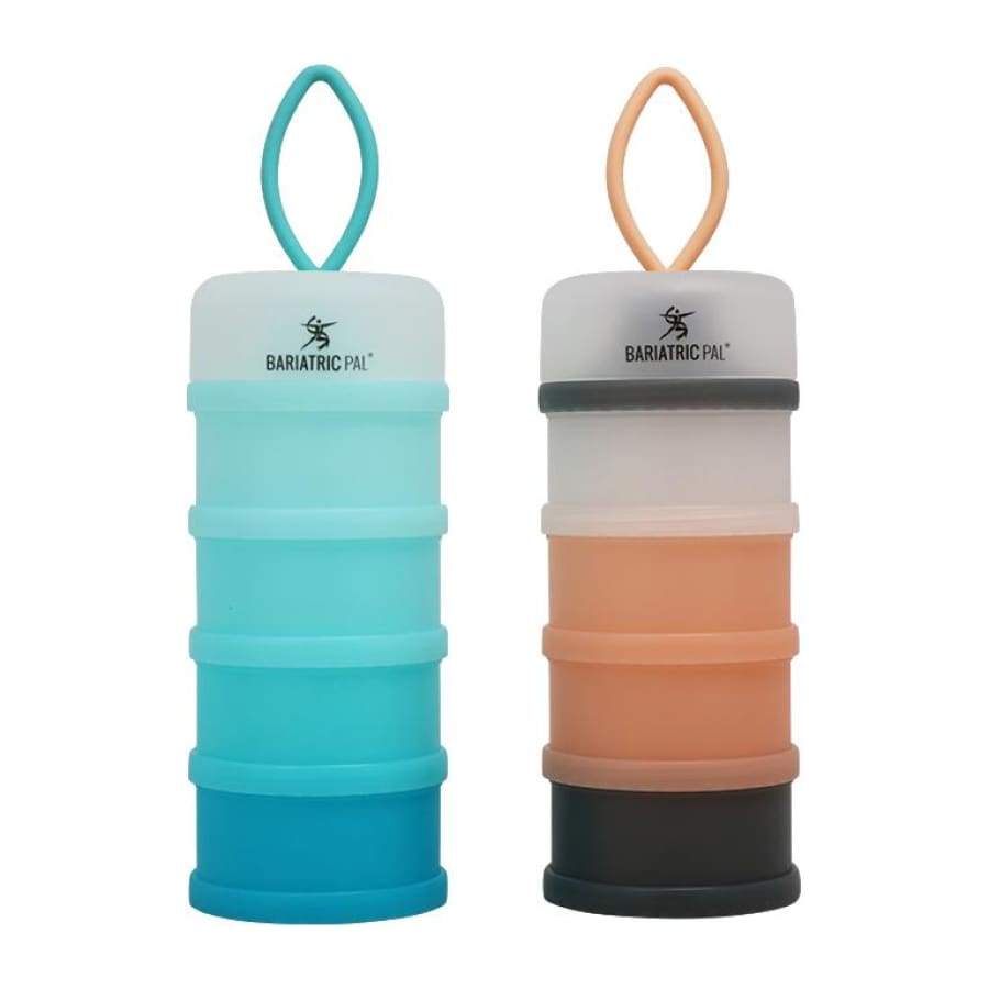 4 Compartment Detachable, Stackable, and Portion Controlled Food & Pow