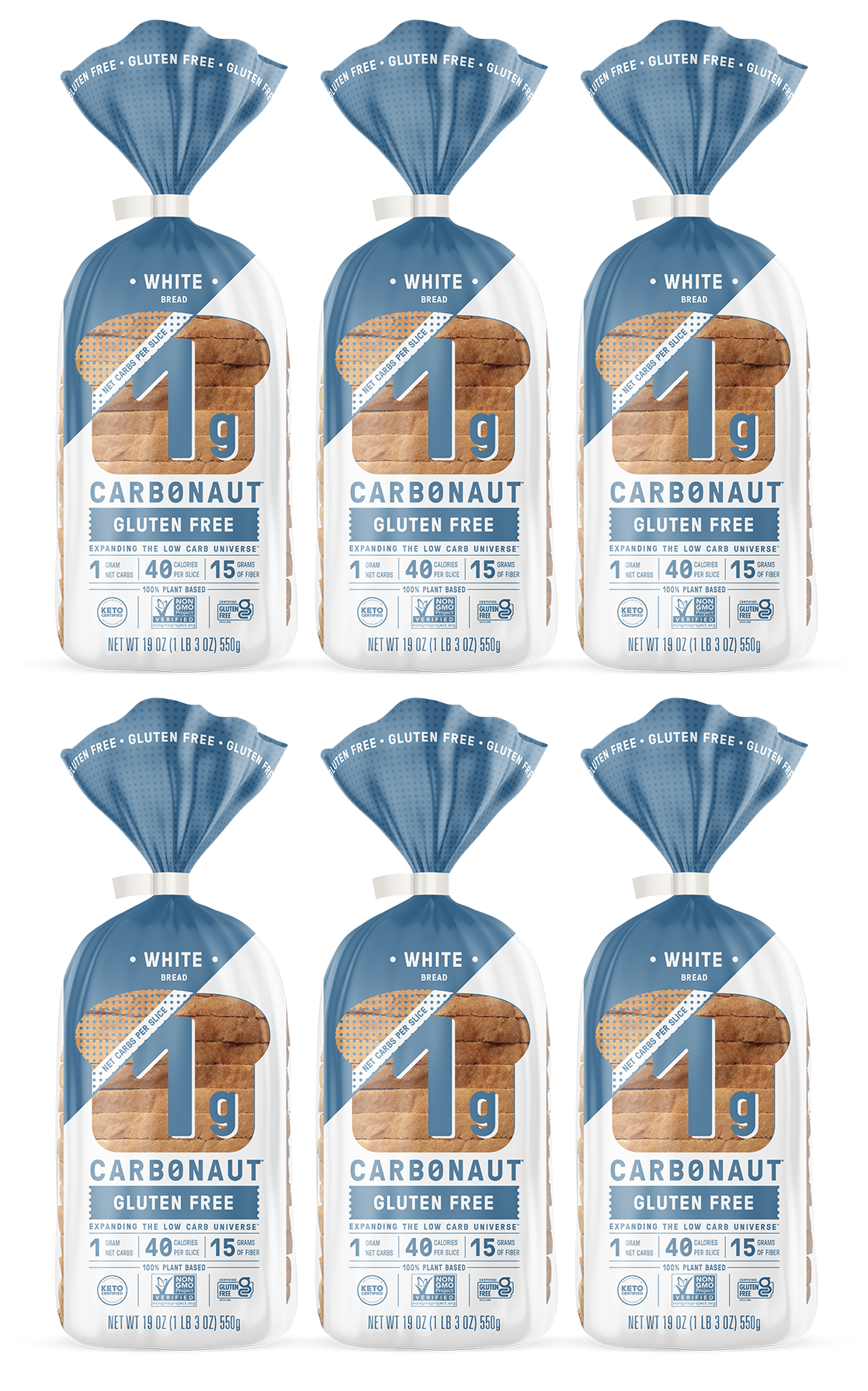 Carbonaut Low Carb Gluten Free Bread