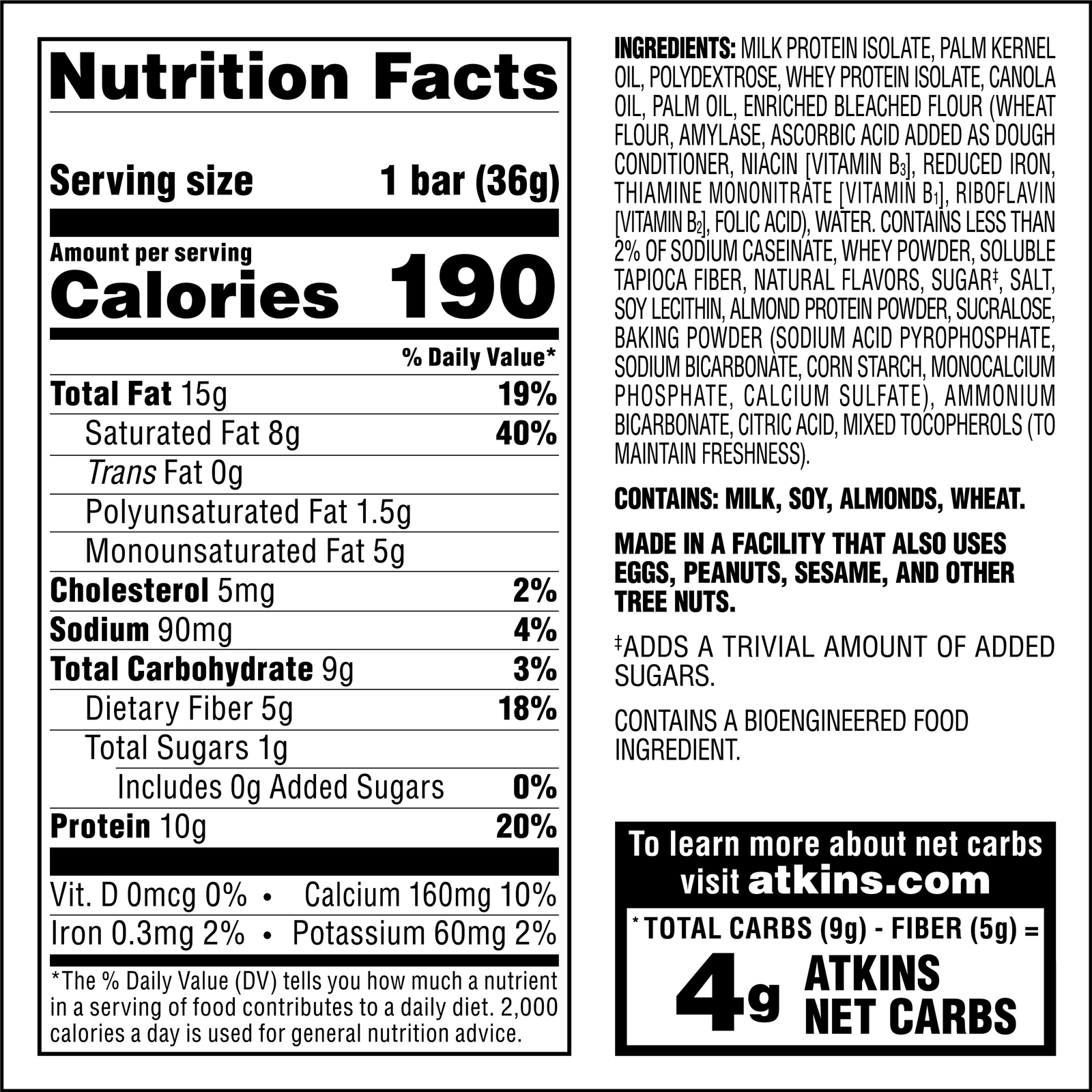 Atkins Nutritionals Protein Wafer Crisps 5 bars