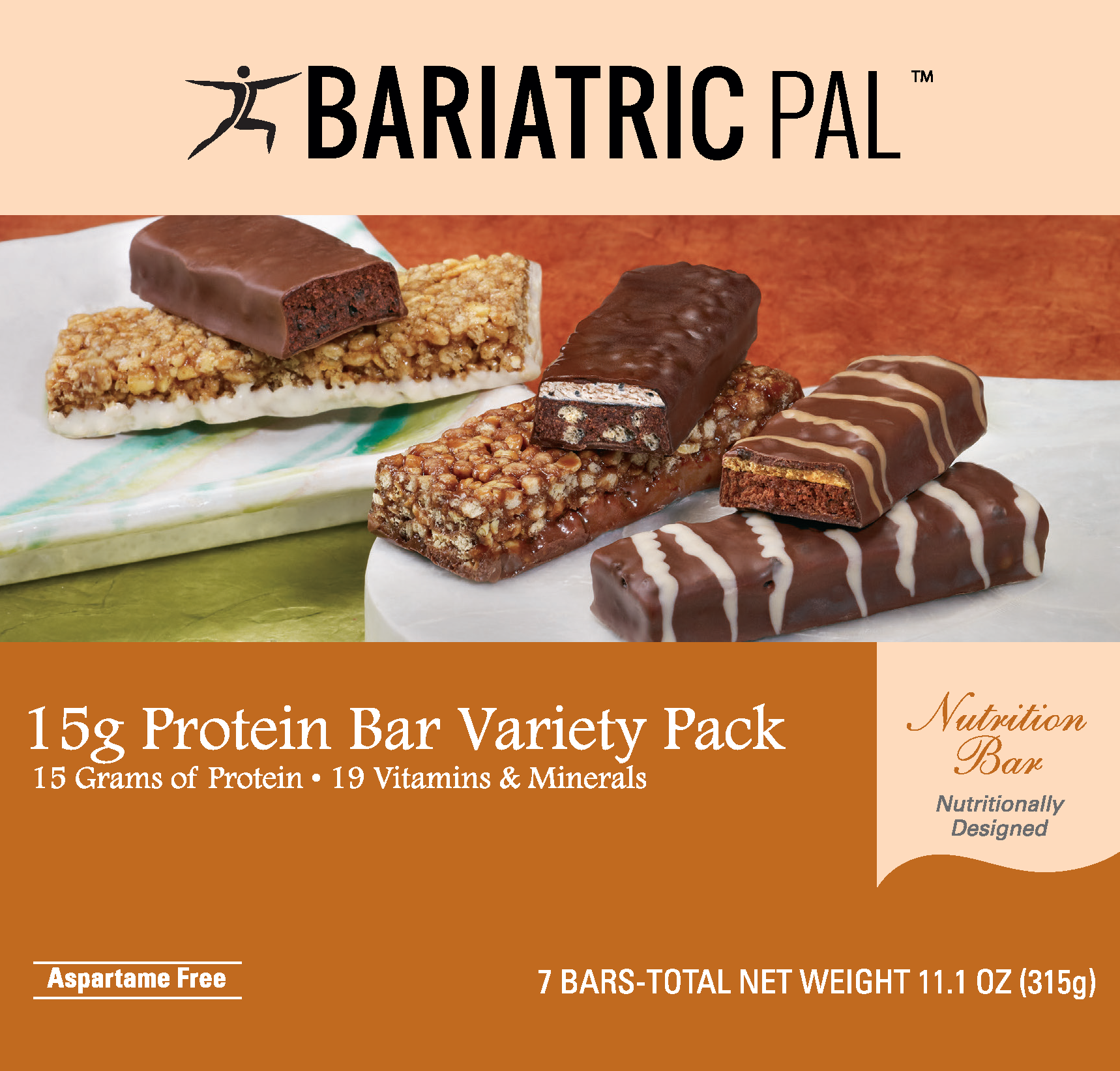 Bariatricpal 15g Protein Bars - Sampler Pack