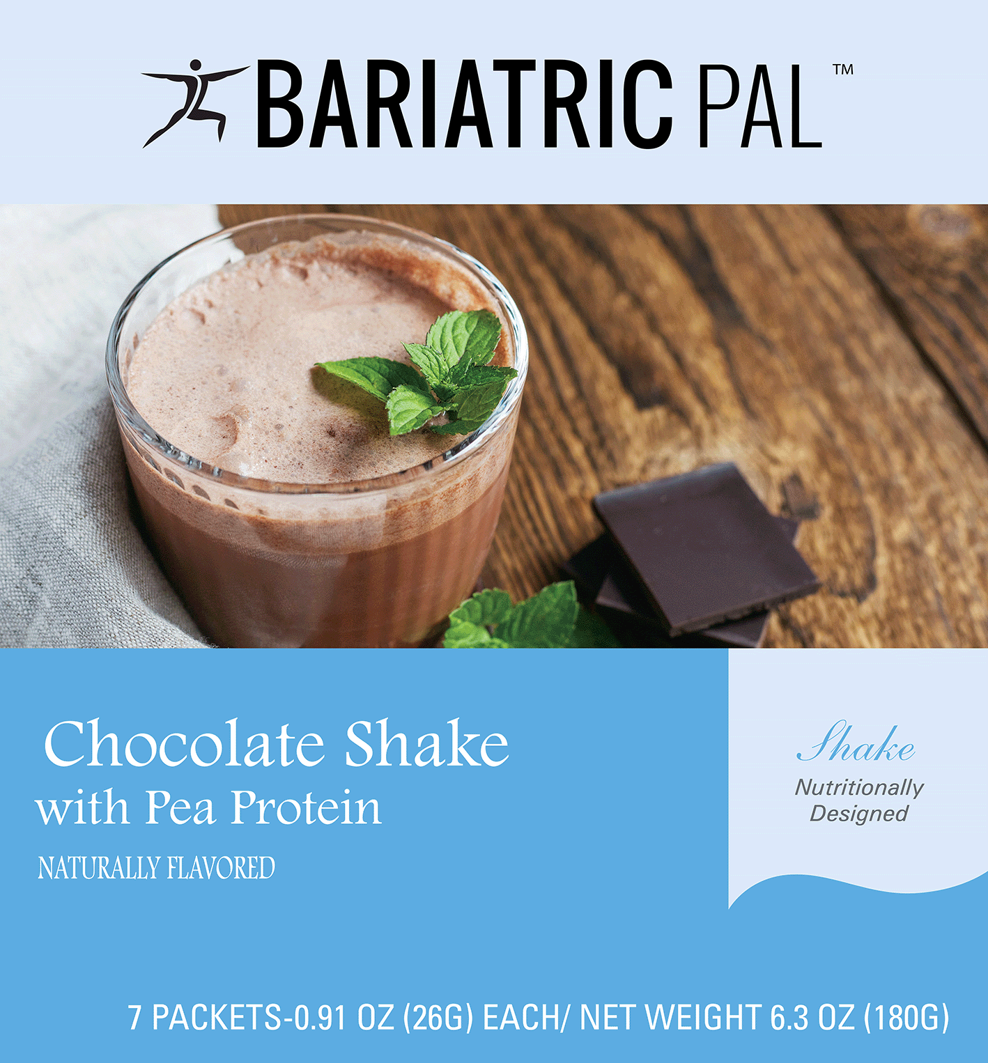 BariatricPal 15g Pea Protein Shake - Chocolate