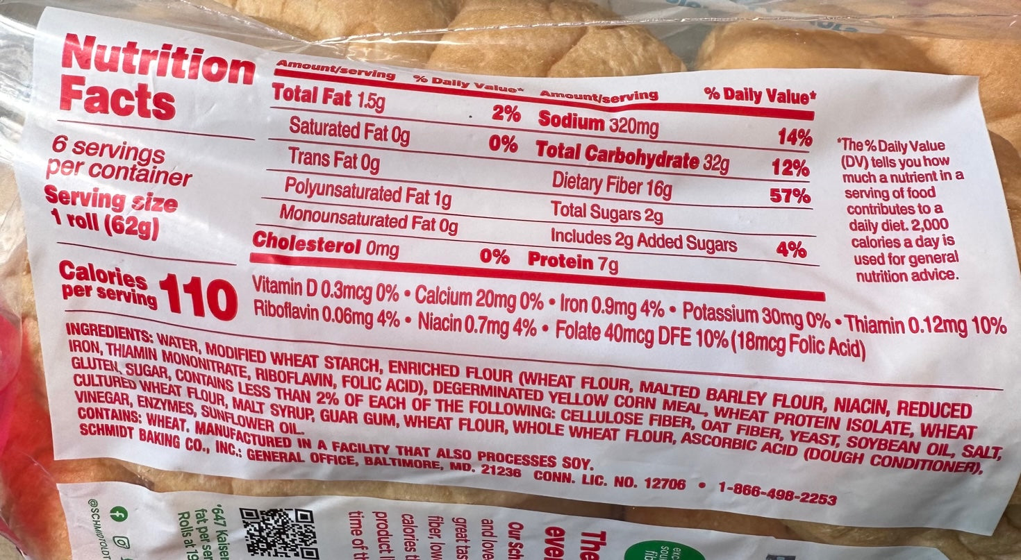 Schmidt / Old Tyme 647 Italian Kaiser 6 rolls