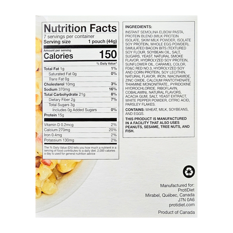 Proti Diet Protein Pasta, 7 Pouches