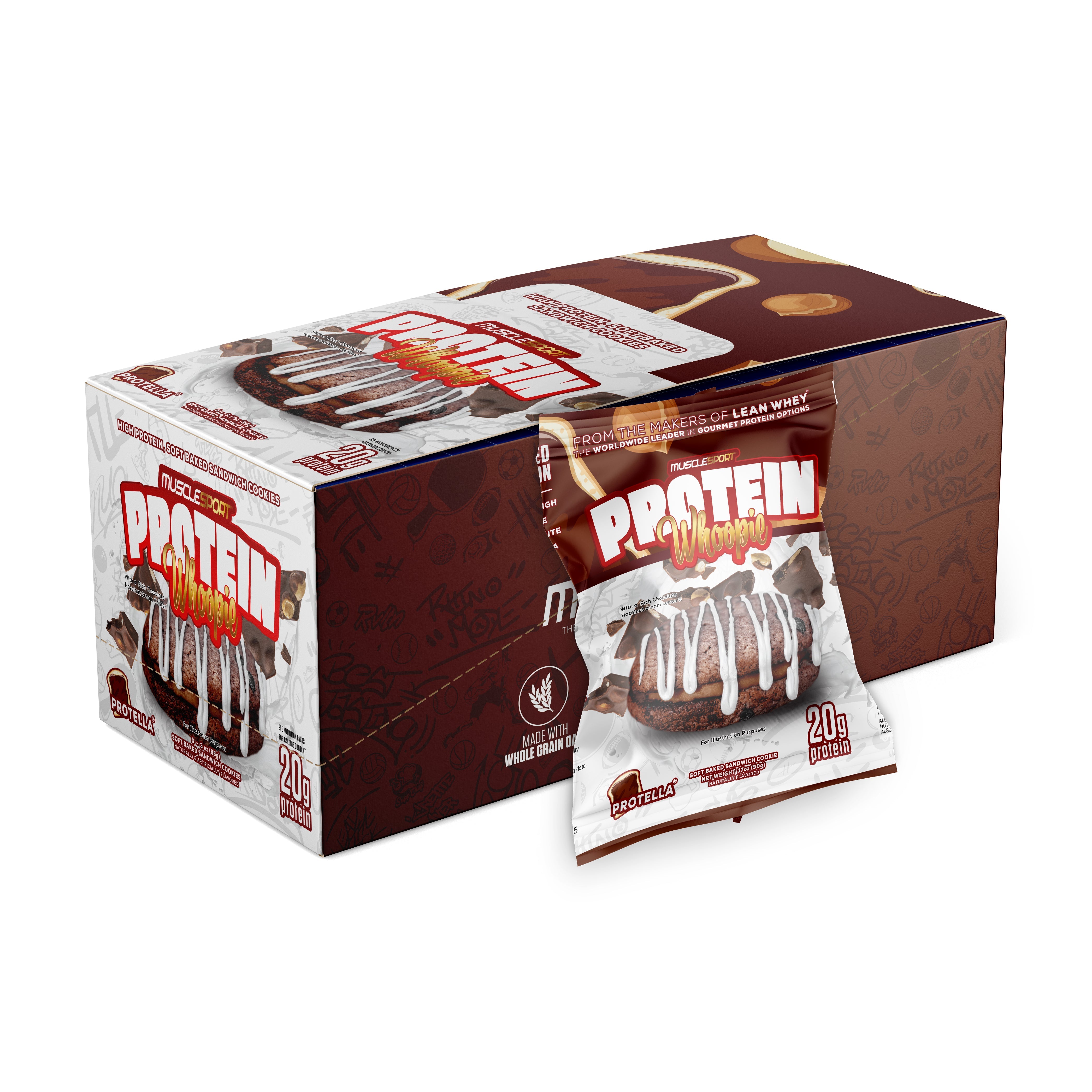 MuscleSport 20g Protein Whoopies