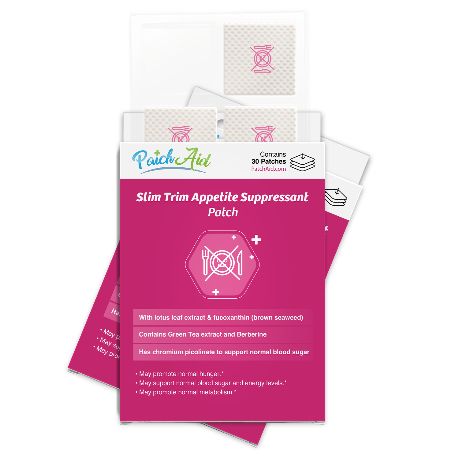 Slim Trim Appetite Suppressant Patch by PatchAid