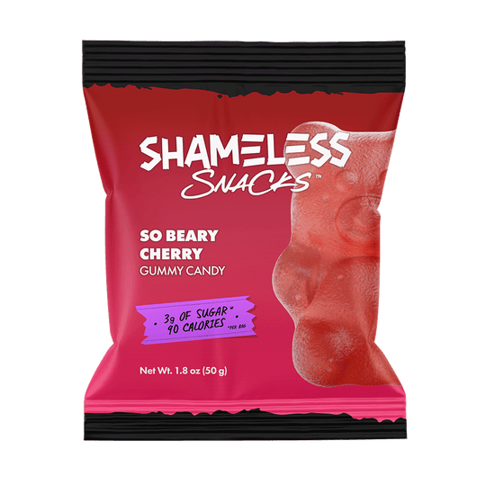 Shameless Snacks Gummy Candy - So Beary Cherry