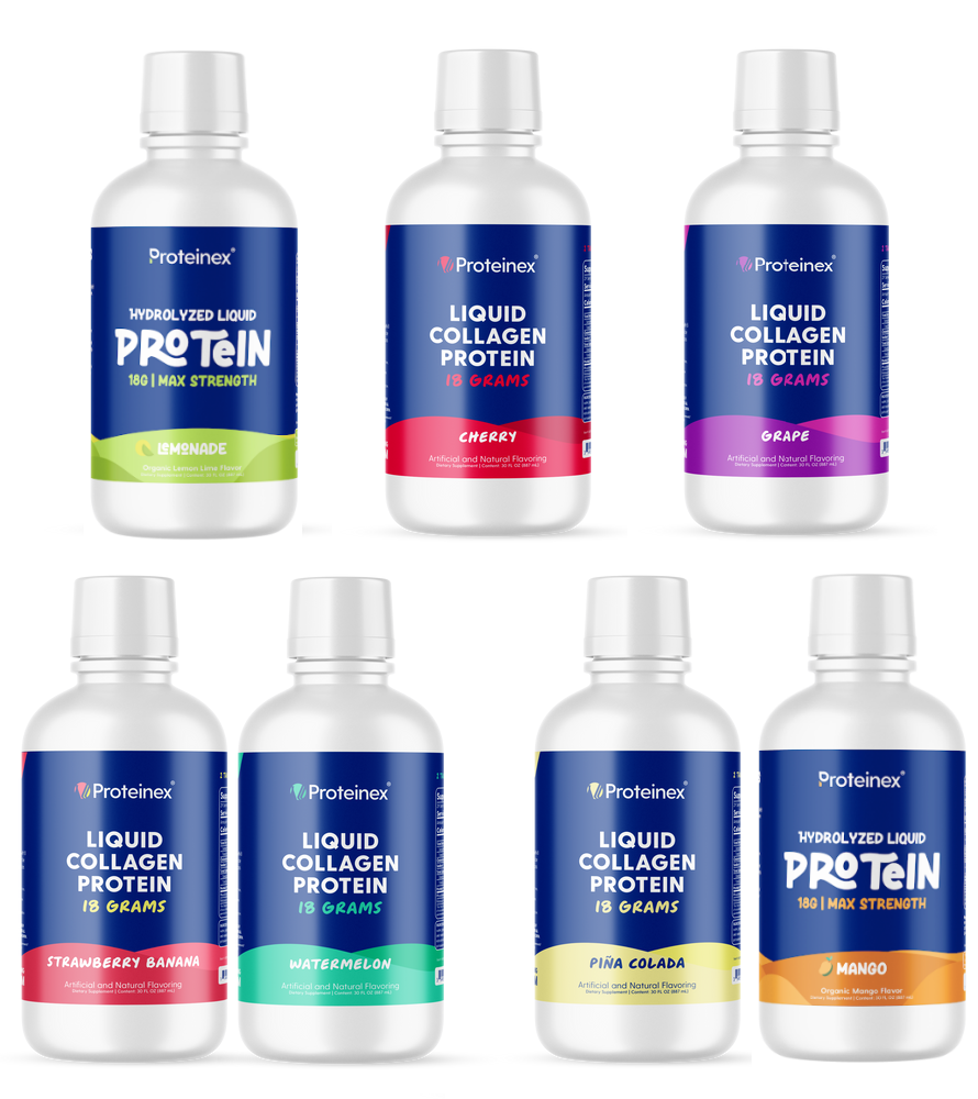 Proteinex 18g Liquid Protein - available in 6 Flavors!