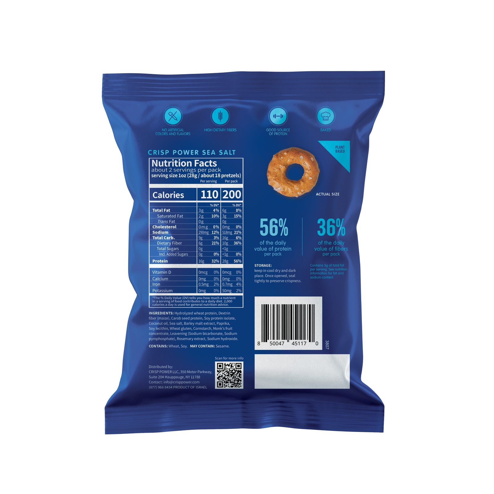 Protein Pretzels by Crisp Power