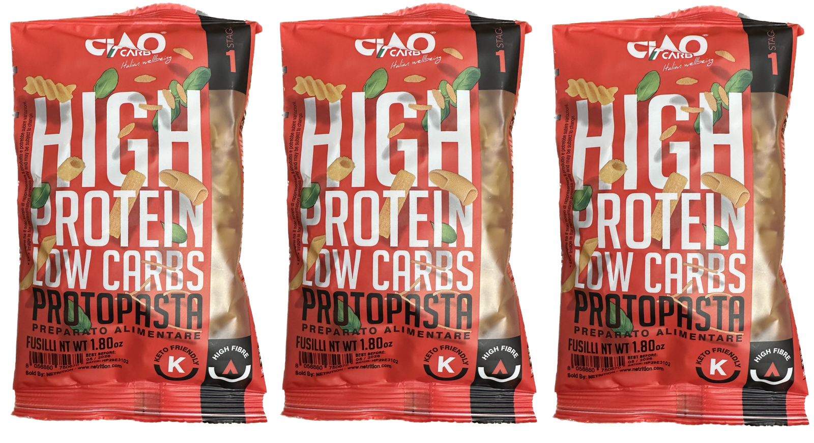 Ciao Carb Proto Pasta Fusilli