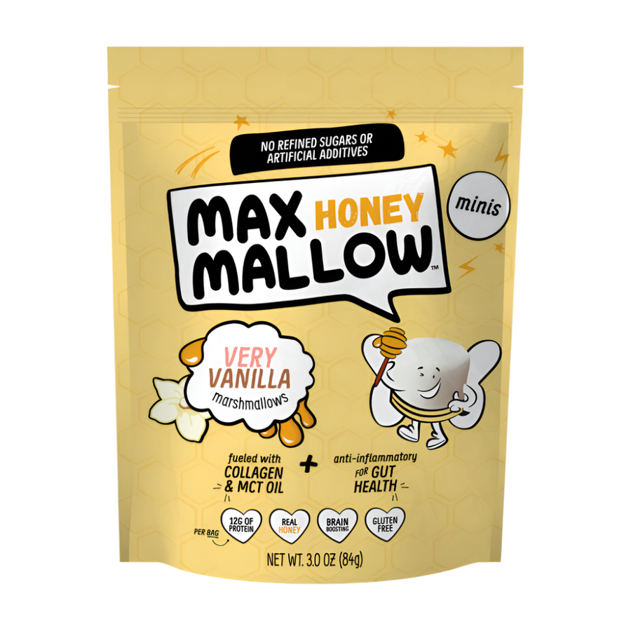 Know Brainer Foods Max Honey Mallow Sugar Free Mini Marshmallows, 3 oz