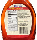 Cary's Sugar Free Low Calorie Syrup, Maple Flavored 12 fl oz