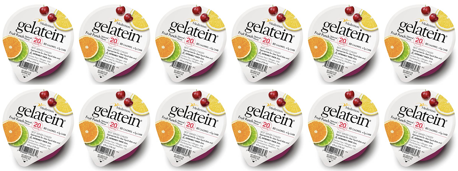 Gelatein® 20g Collagen & Whey Gelatin Cup by Medtrition
