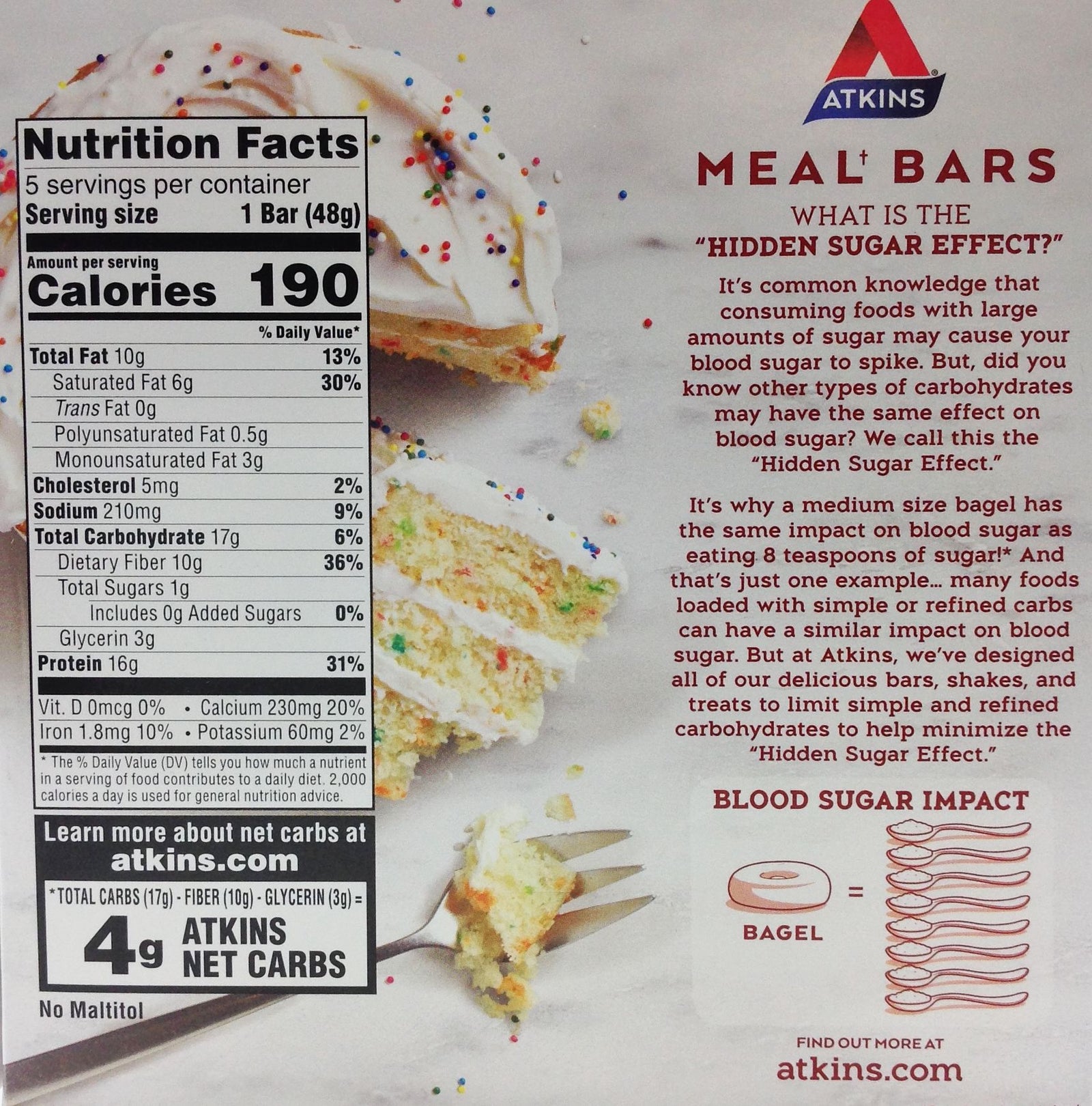 Atkins Nutritionals Meal Bars/High Protein Bars