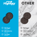 HighKey Snacks Sugar Free Sandwich Cookies