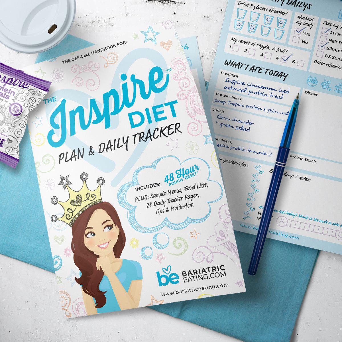 Bariatric Eating: Inspire Diet Plan & Daily Food Tracker