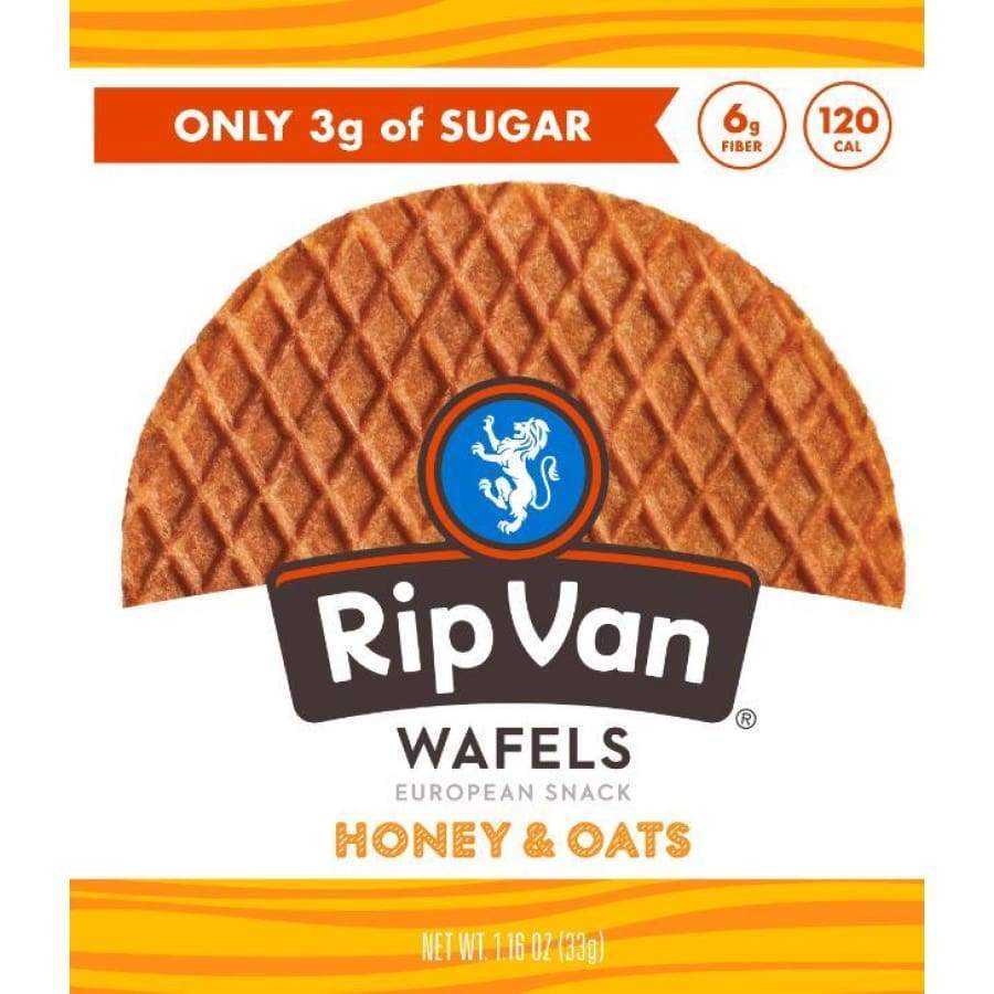Rip Van Wafels - Honey and Oats (low-sugar)