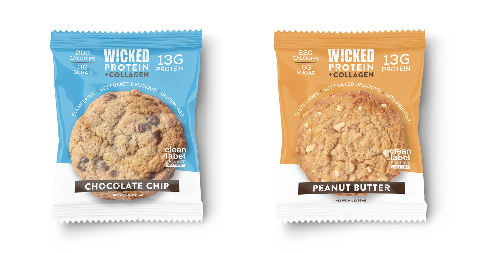 Protein Collagen Cookies by WICKED Protein
